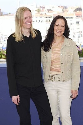 Andrew Adamson & Vicky Jenson at Cannes 2001 - Shrek Photo Call at- Old ...