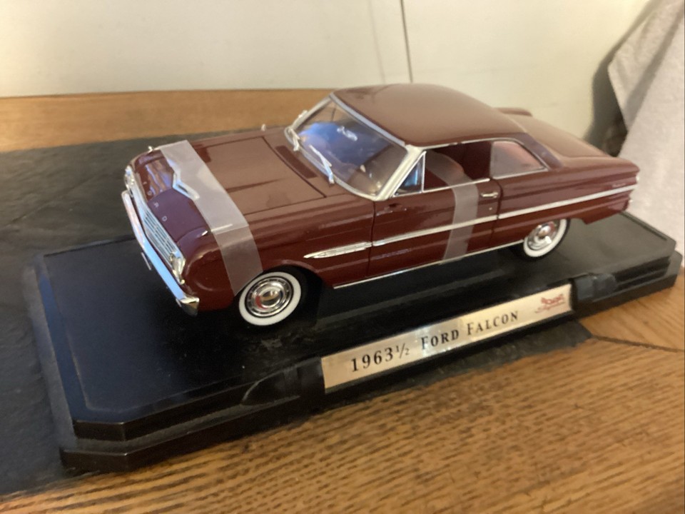 ROAD SIGNATURE COLLECTION 1963 1/2 Ford Falcon Maroon No Box NICE | eBay
