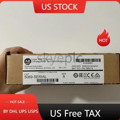 Allen-Bradley NEW AB 5069-SERIAL Compact Logix 5000 Interface Module IN ...