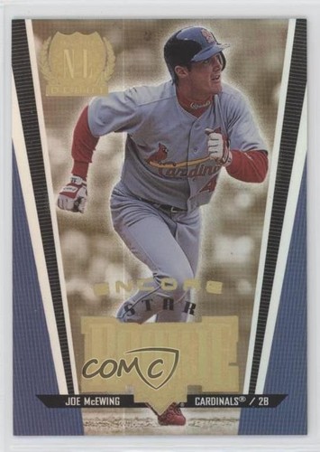 1999 Upper Deck Encore Star Rookie FX Gold /125 Joe McEwing #101 Rookie ...