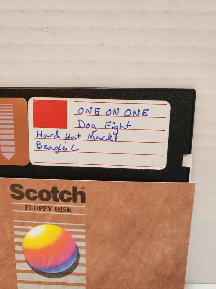Vintage Hard Hat Mack Mystery Floppy Disc Apple II PC Game | eBay