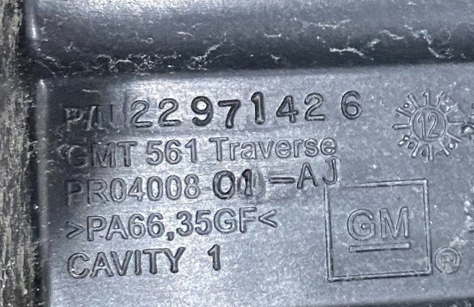 2013-2017 CHEVROLET TRAVERSE FRONT BUMPER SUPPORT 22971426 | eBay