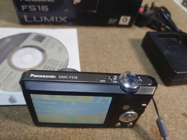 Panasonic LUMIX DMC-FS16/DMC-FH2 14.1MP Digital Camera - Black for sale ...