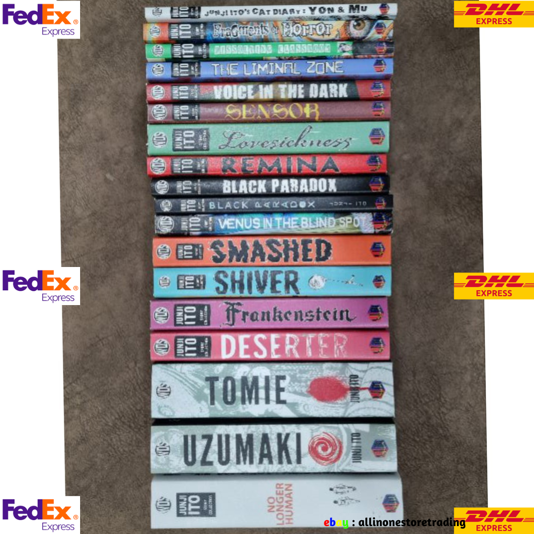 JUNJI ITO STORY COLLECTION Manga English Separate Half Set Volume 1-9 ...