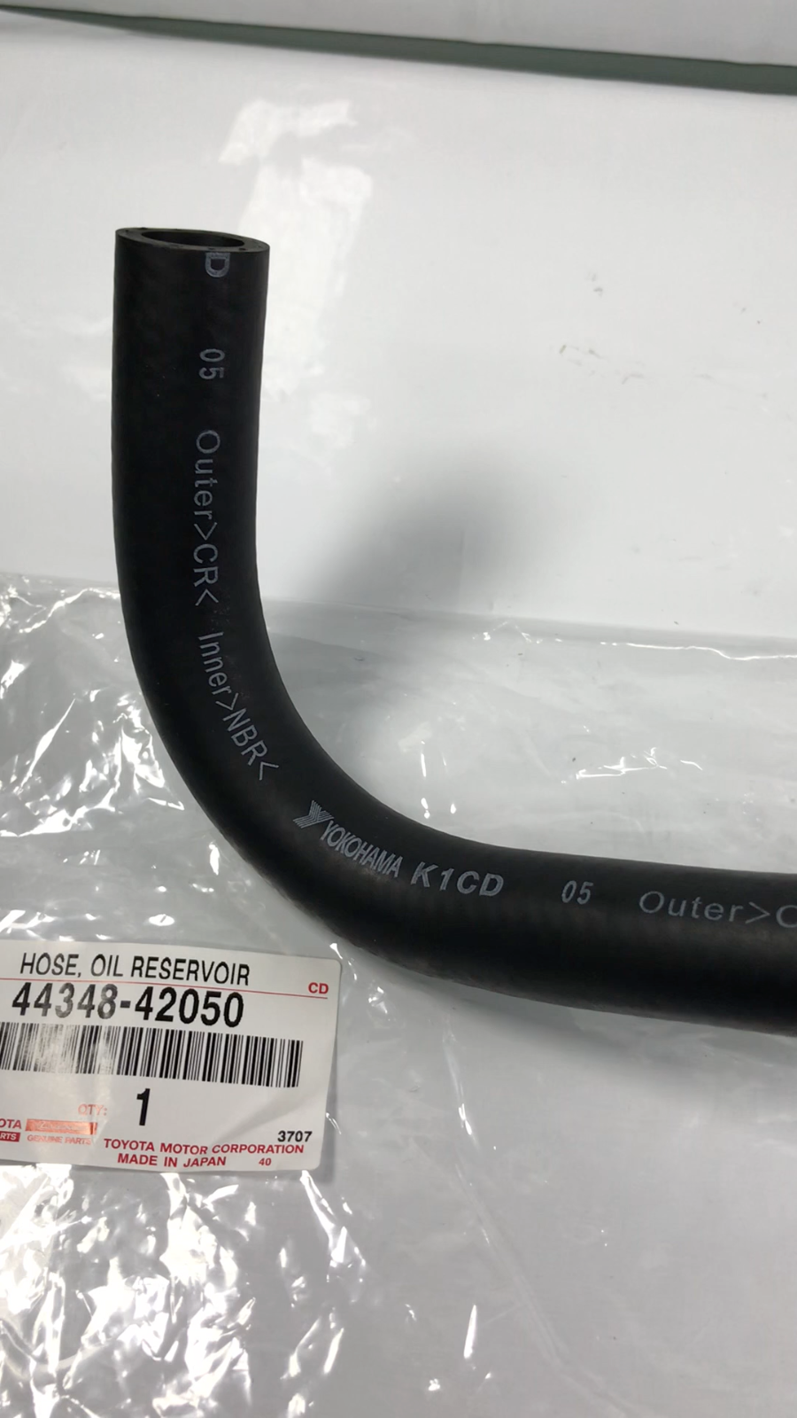 NEW TOYOTA Genuine RAV4 Oil Reservoir To Pump No.1 Hose 44348-42050 | eBay