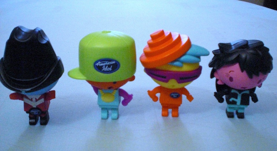 McDonald's 2008 - American Idol Toy Singers (Non-working) - Complete ...
