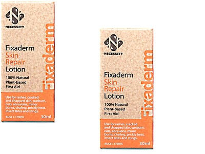2 x 30ml Necessity Fixaderm Skin Repair Lotion | eBay