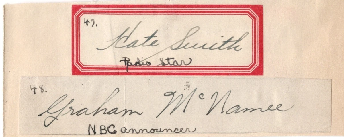 Famous Author Signatures