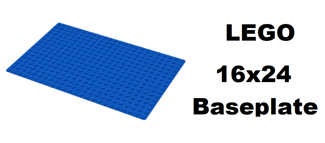 LEGO Water Baseplate 16x24 Ocean Sea Built Island Thin Small Corners ...