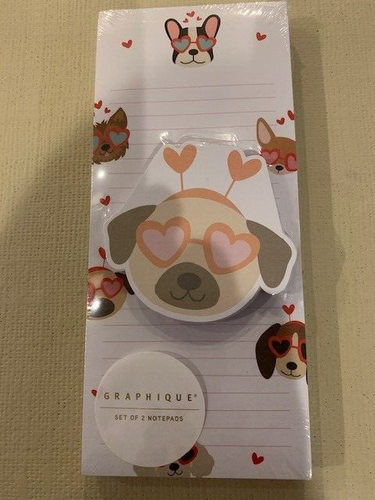 Graphique Set of 2 Pet Notepads with Magnet | eBay