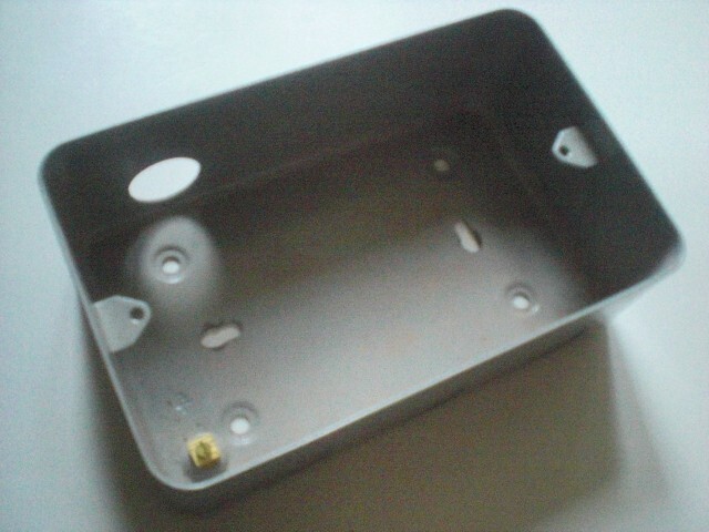 Heavy Duty Metal Back Box For Metal Double Gang Switch Socket (Not ...