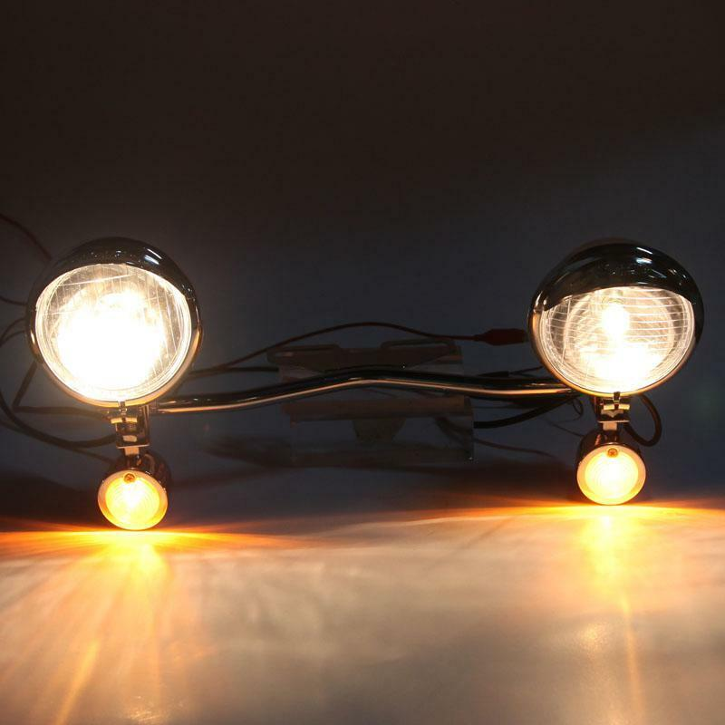 Passing Spot Turn Signals Light Bar For Yamaha Road Star XV 1600 1700 ...