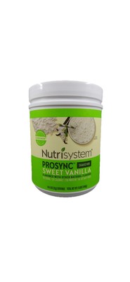 Nutrisystem Prosync Protein Powder Shake Mix Sweet Vanilla USA Reduce ...