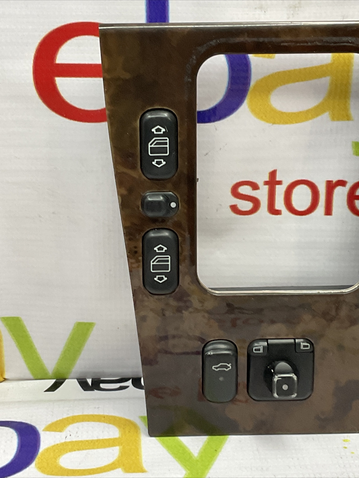 1998-02 MERCEDES-BENZ C CLASS W202 GEAR SHIFTER BEZEL TRIM WOOD ...
