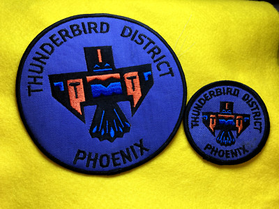 (121) Boy Scouts - Thunderbird District , Phoenix patches x 2 | eBay