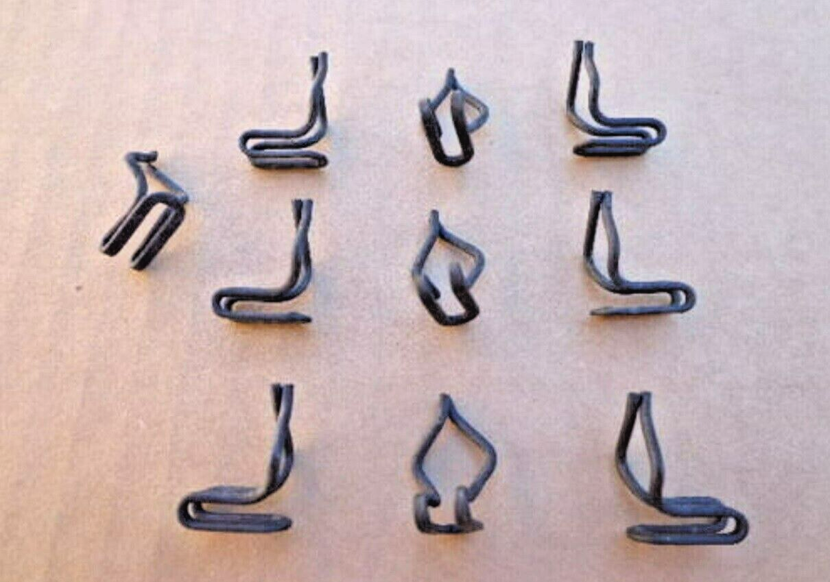 10 VINTAGE DOOR PANEL/TRIM CLIPS! FOR CLASSIC DODGE RAM RAMCHARGER ...