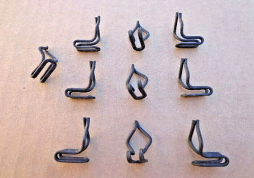 10 VINTAGE DOOR PANEL/TRIM CLIPS! FOR CLASSIC DODGE RAM RAMCHARGER ...