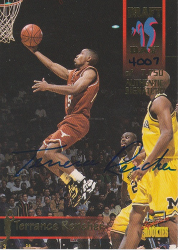 Terrance Rencher 1995 Signature Rookies RC Draft autograph auto card 19 ...