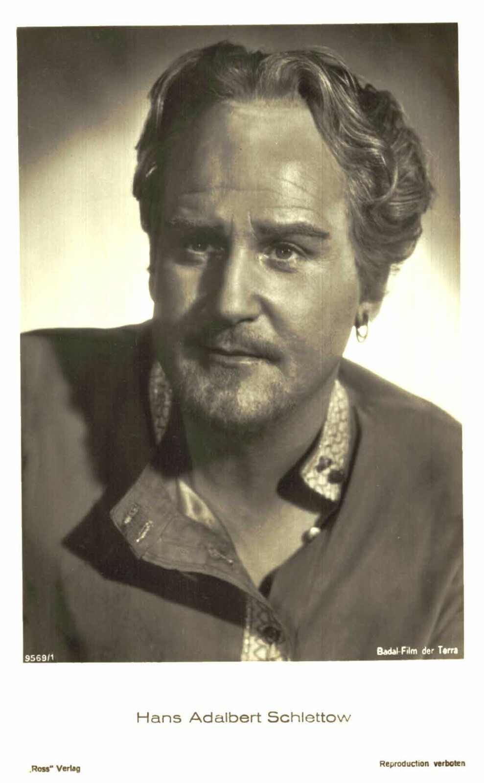 Hans A.Schlettow Original Ross Postcard Nr. 4657 D | eBay