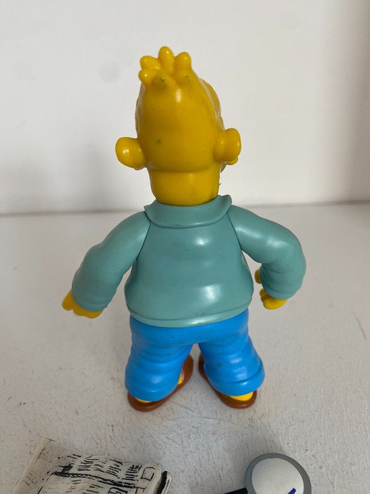 PLAYMATES INTERACTIVE THE SIMPSONS SERIES 1 GRAMPA ABE SIMPSON ACTION ...
