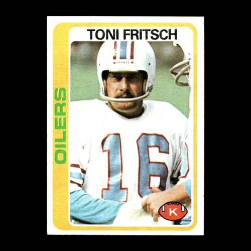 Toni Fritsch 1978 Topps Houston Oilers #164 R308F 3 | eBay