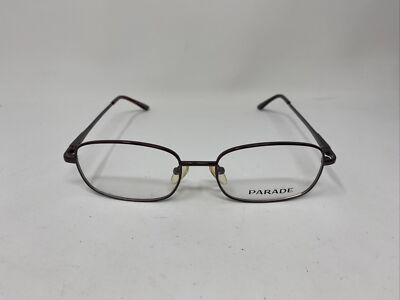 PARADE EYEWEAR PQ01617 BROWN 52/17/140 FLEX HINGE EYEGLASSES FRAME FF52 ...