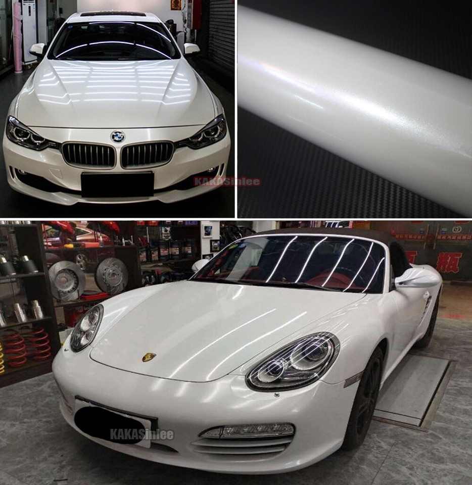 Stretchable Metallic Car Pearl Glossy Glitter Chrome Vinyl Wrap Paint ...