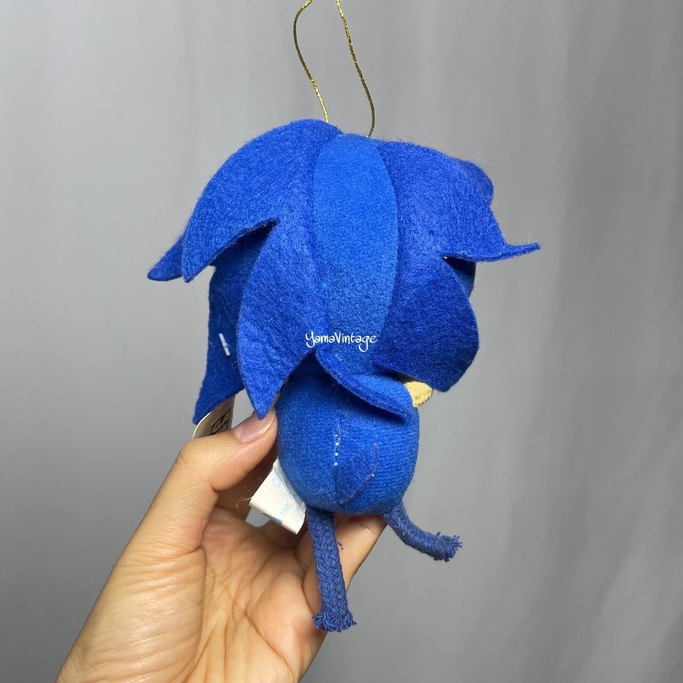 Sonic the Hedgehog Plush Vintage 1991, 1992 SAGE 5.5-5.8" Stringy Arms ...