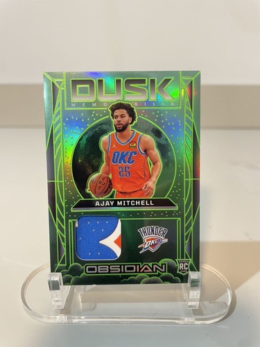 2024-25 Panini Obsidian - Dusk Memorabilia Ajay Mitchell #DM-27 ...
