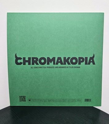 Tyler The Creator Chromakopia Vinyl First Test Pressing Green Double Lp ...