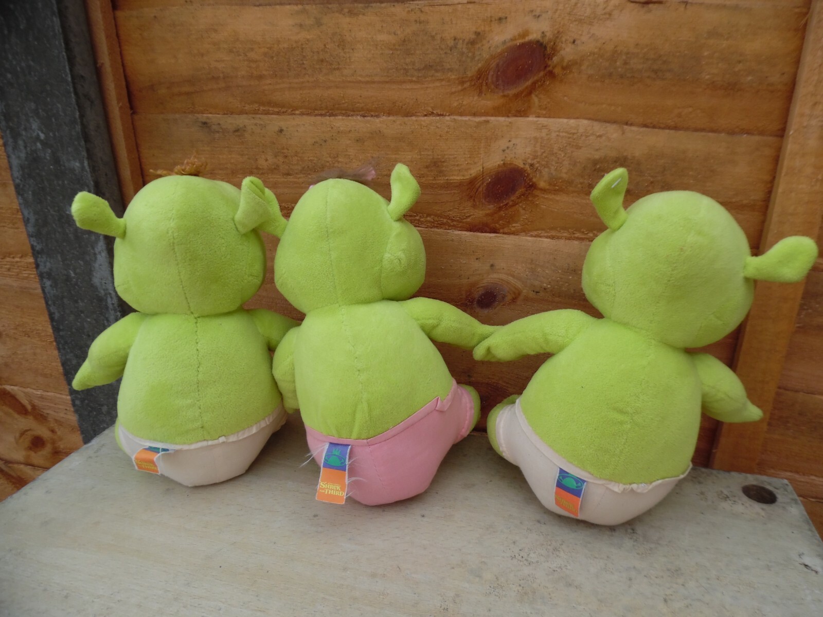 DREAMWORKS SHREK THE THIRD OGRE BABIES TRIPLETS FERGUS/FARKLE/FELICIA ...