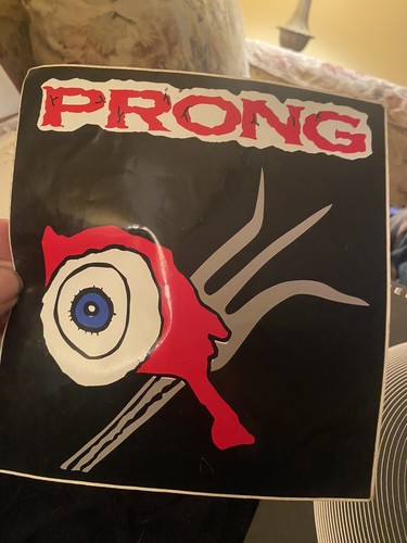 Vintage PRONG —7x7 Inch sticker 1991. New | eBay