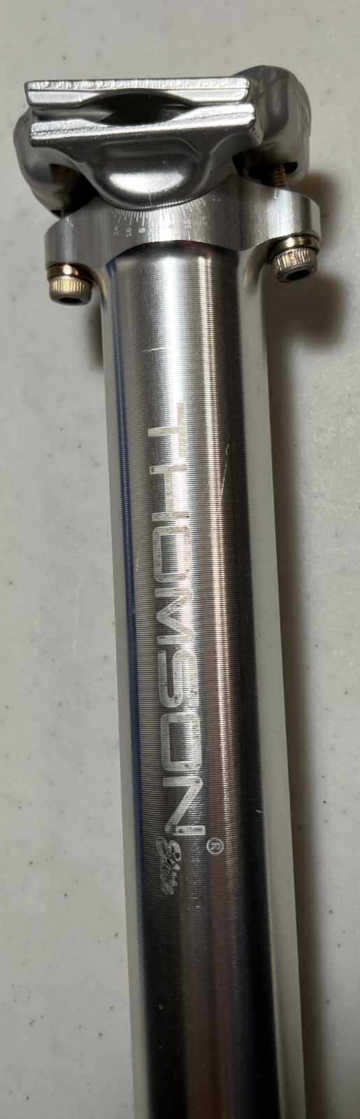 Thomson Elite Seat post 31.6mm x 345mm SP-E116 Zero Setback | eBay