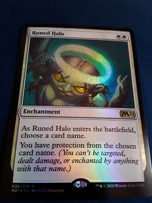 Magic the Gathering MTG CORE 2021 RUNED HALO FOIL RARE | eBay
