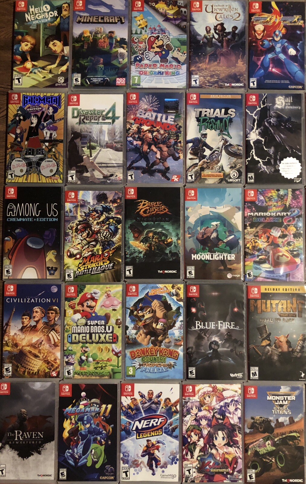Nintendo Switch Replacement Cases Includes Original Cover Art NOGAMES ...