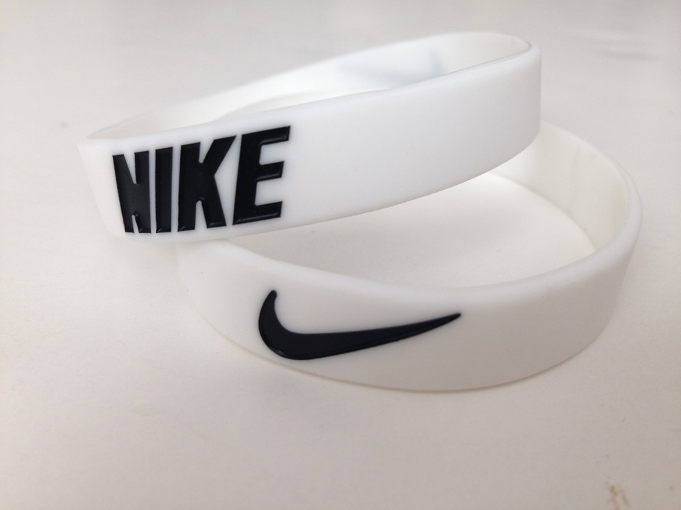 Nike Sport Baller Band Silicone Rubber Bracelet Wristband | eBay