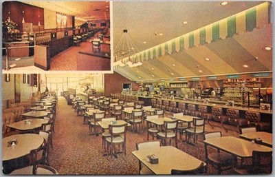 LONGVIEW, Washington Postcard HOLLAND HOUSE CAFETERIA Triangle Shopping ...