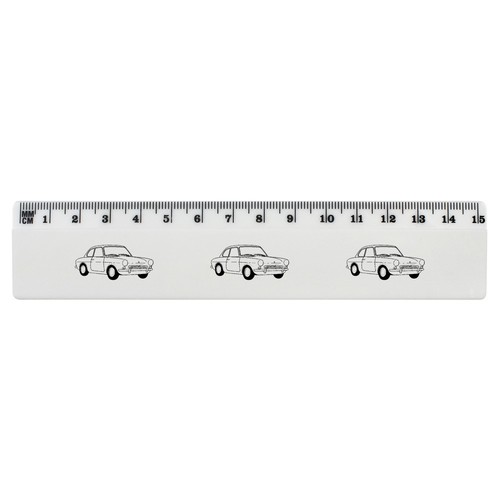 'car' White Plastic Ruler (RL042886) | eBay