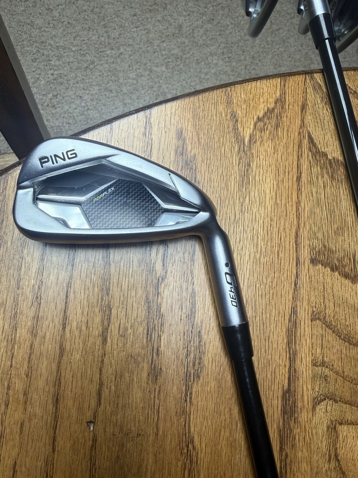 Ping G430 Iron Set 4-PW Graphite SR Shafts. Dritec Grips | eBay