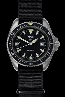 MWC REMAKE 2001 MWC STAINLESS STEEL QUARTZ MILITARY DIVER | eBay