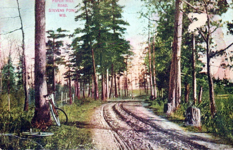 Paper Mill Road - Stevens Point, Wisconsin - posted litho | eBay