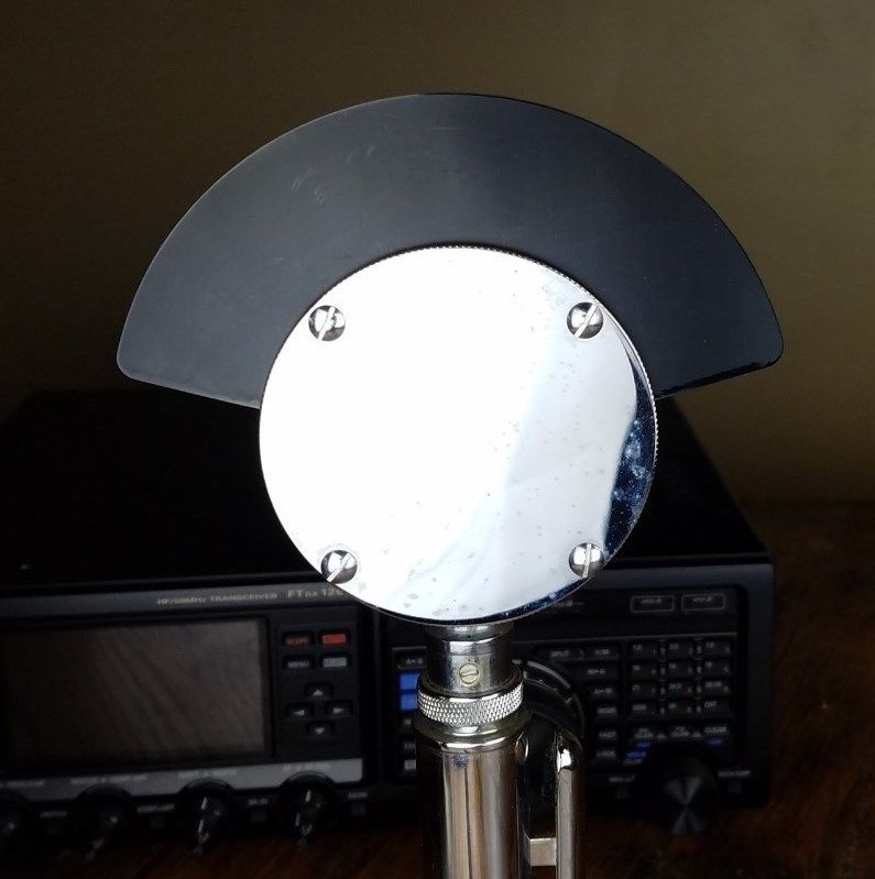 Astatic D-104 Microphone 2 Line Callsign Flag - Ham Radio-Amateur Radio ...