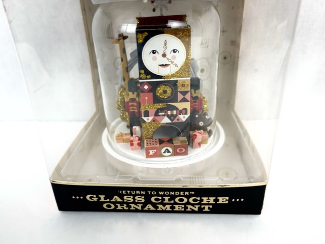 FAO Schwarz Clock Tower Christmas Ornament Return to Wonder Glass ...