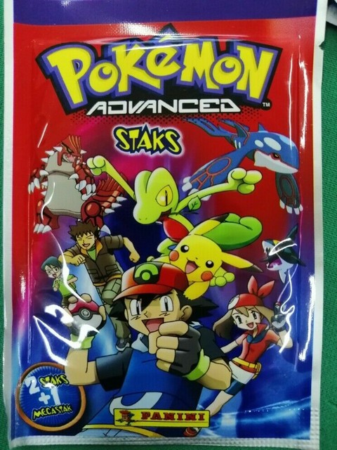 10 Packs Pokemon Advanced Staks Panini 2003 Without Reserve Extremely ...