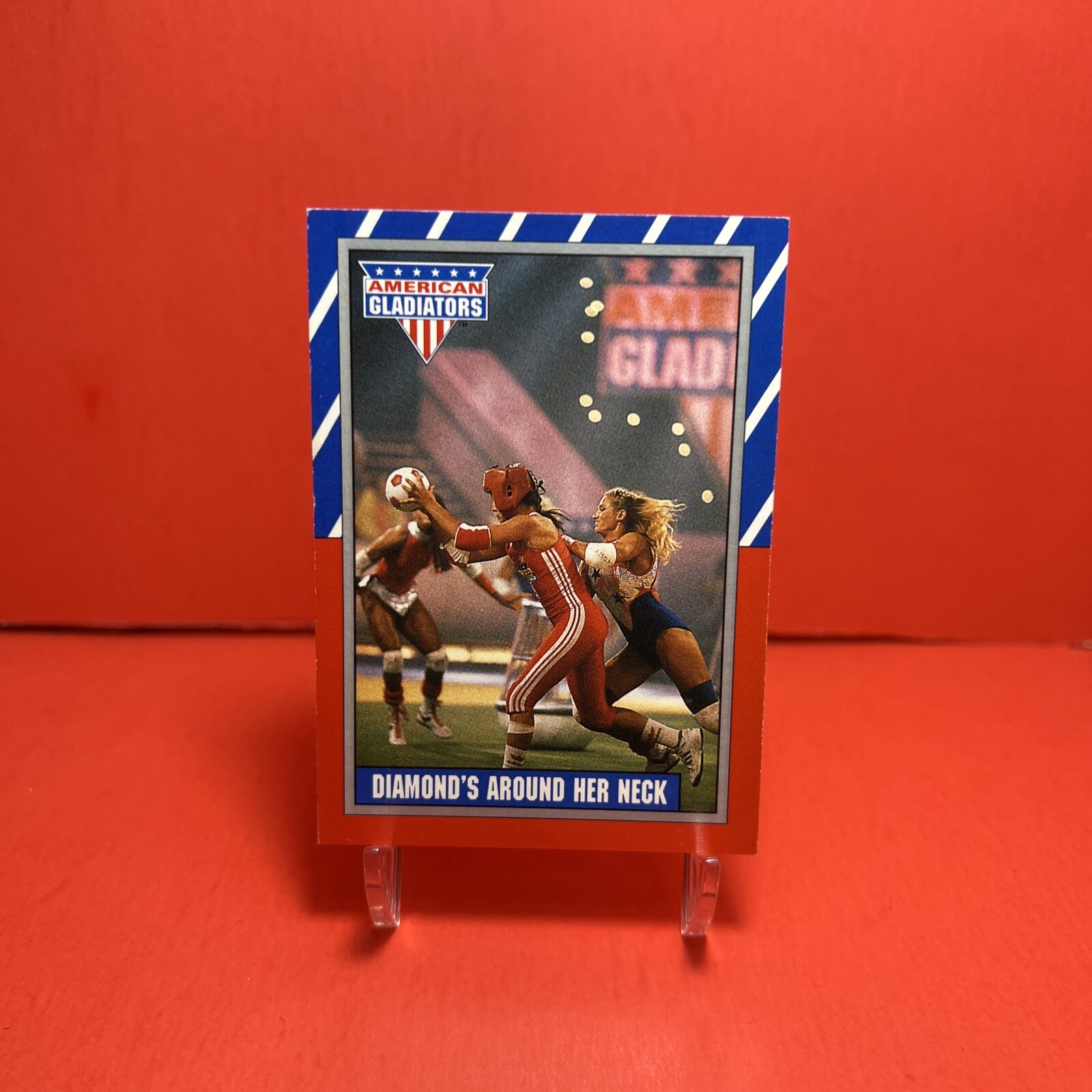 1991 Topps American Gladiators Diamonds Around Her Neck #8 VG | eBay