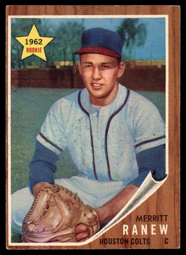 1962 Topps #156 Merritt Ranew EX++ Excellent++ RC Rookie ID:110848 | eBay