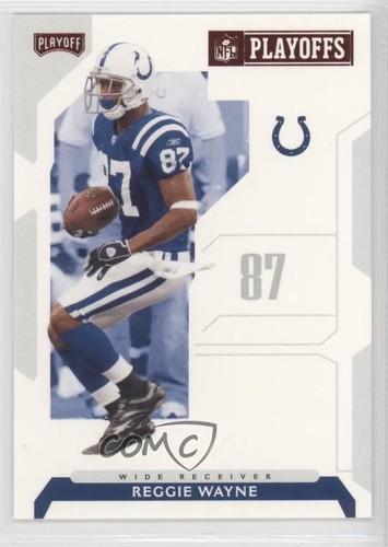 2006 Playoff NFL Playoffs NFL Playoffs Red Reggie Wayne #49 | eBay