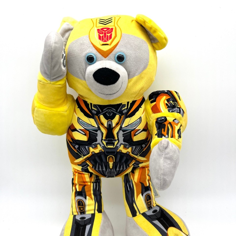 Build A Bear Transformers Bumblebee Plush Stuffed Animal Toy ...