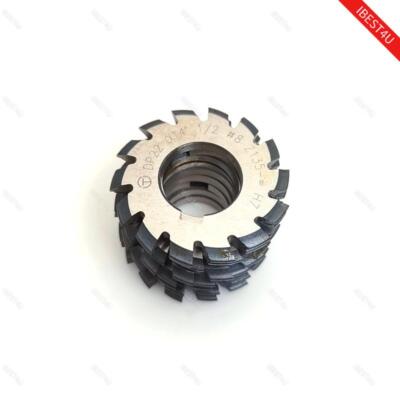 8Pcs/set 14-1/2 Degree DP22 Involute Gear Cutters Bore 22mm 1# to 8 ...