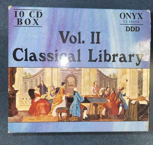 Onyx Classix Volume 2 Classical Library CD's Bach Mozart Beethoven ...